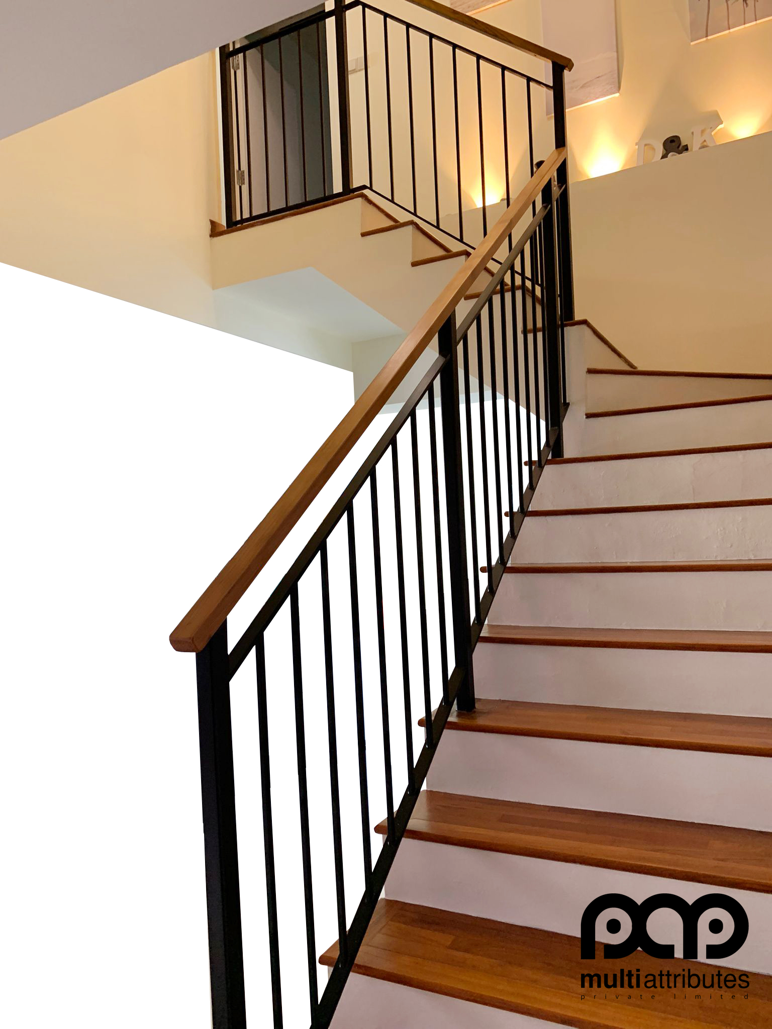 Staircase Renovation : HDB Executive Maisonette | Multi Attributes Pte Ltd